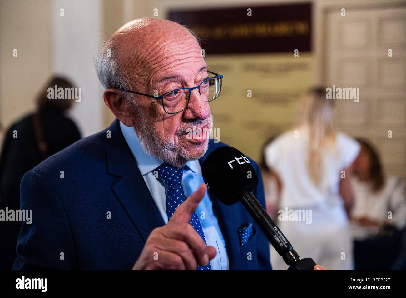 MR's Louis Michel pictured at a celebration event of french-speaking ...