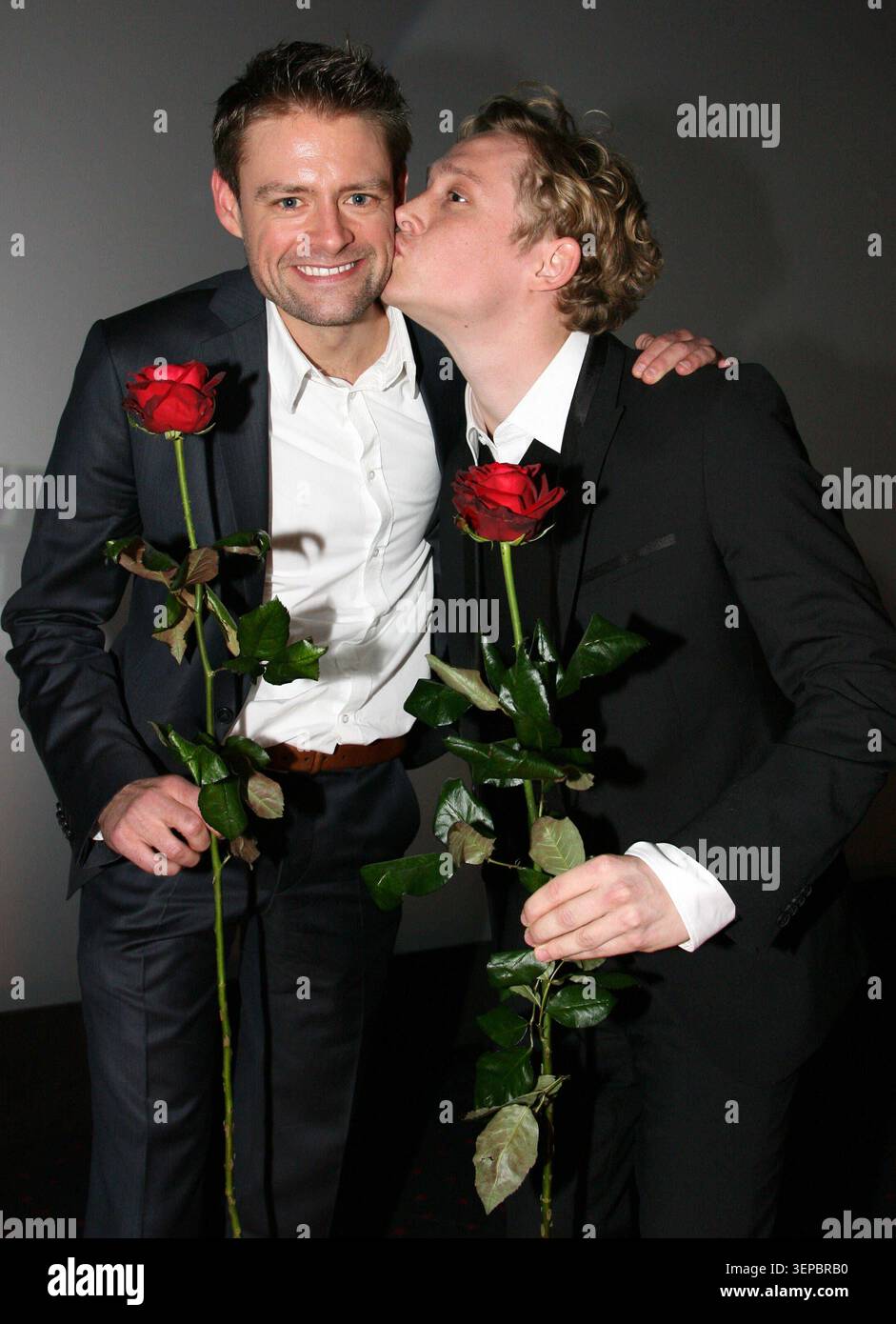 Max Giermann und Matthias Schweighöfer - RubbeldieKatz Premiere ...