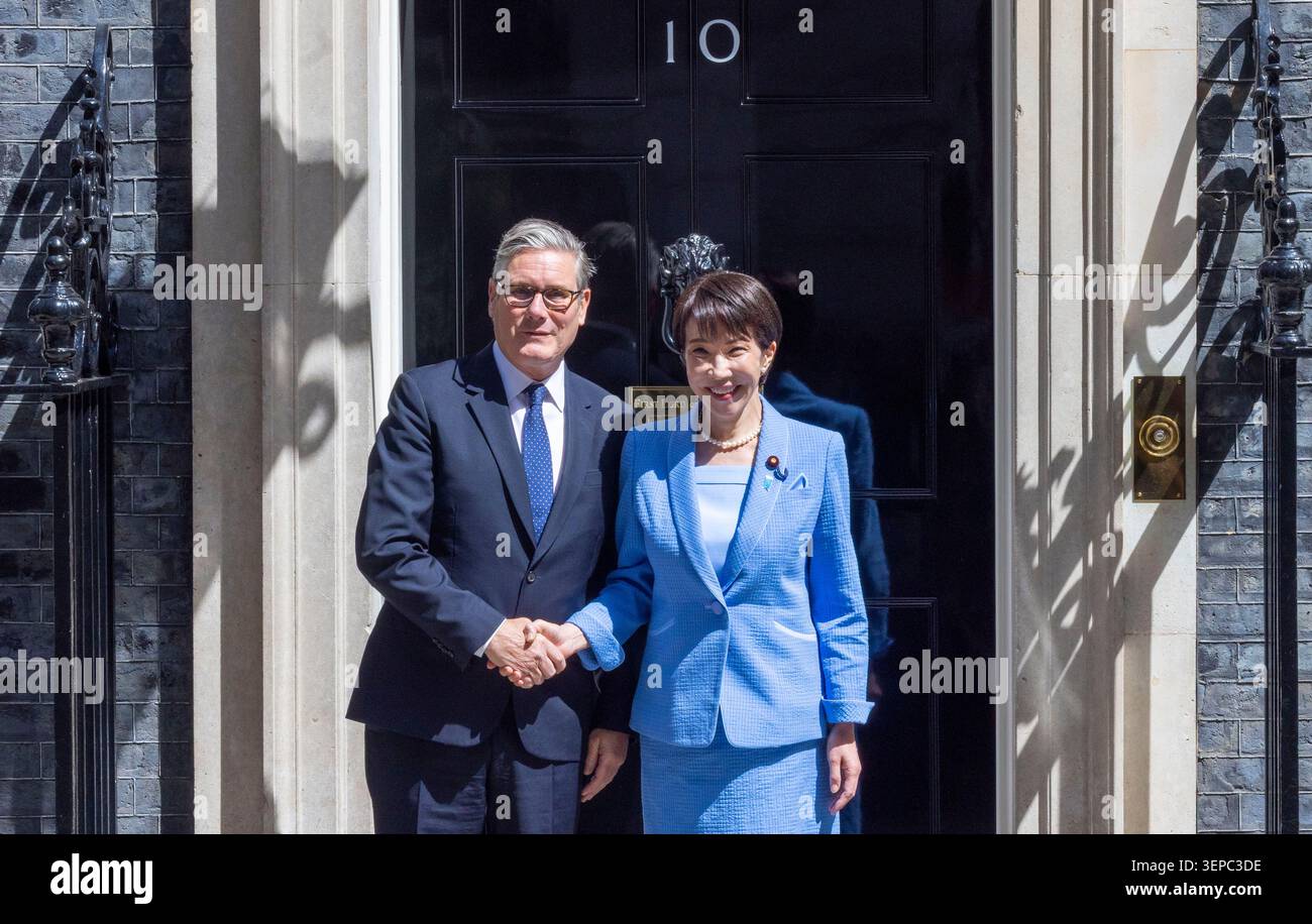 London, UKI 14th June 2026 Japanese Prime Minister, Sanae Takaichi, is ...