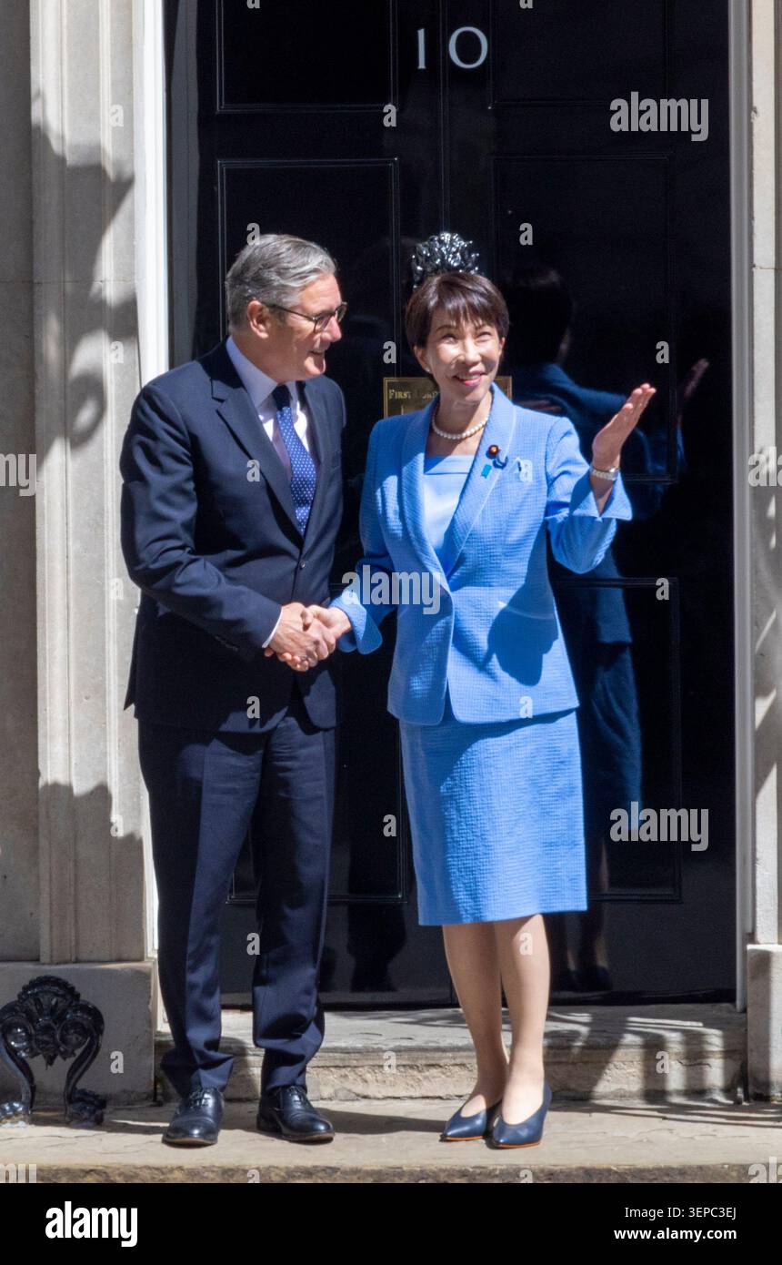 London, UKI 14th June 2026 Japanese Prime Minister, Sanae Takaichi, is ...