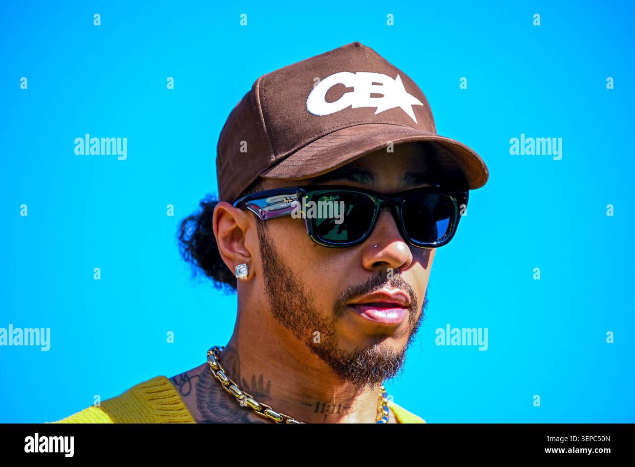 Spain, Barcelona, 14th June 2026, Lewis Hamilton, Ferrari, during the ...