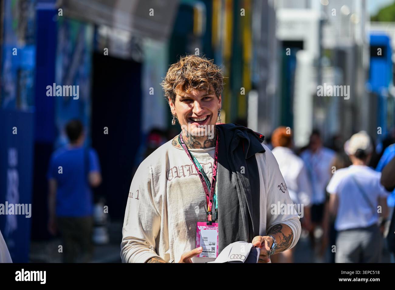Spain, Barcelona, 14th June 2026, Misho Amoli, Spanish influencer ...