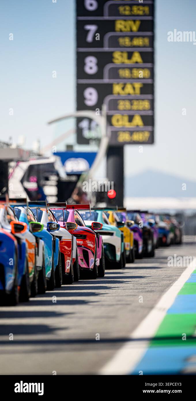 Porsche 911 Cup, Porsche Mobil 1 Supercup at Circuit de Barcelona ...