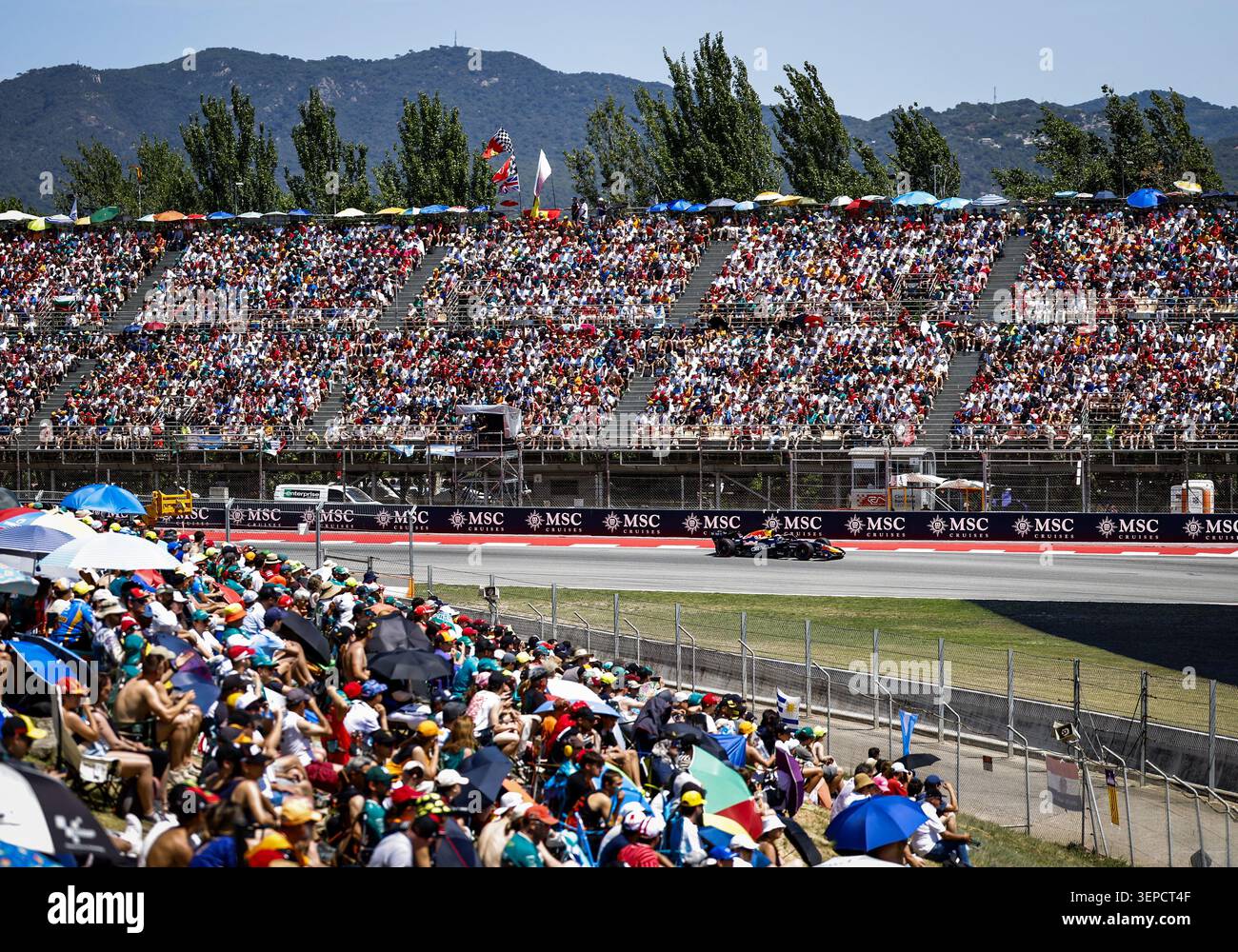 BARCELONA - Max Verstappen (Red Bull Racing) during the Formula 1 ...