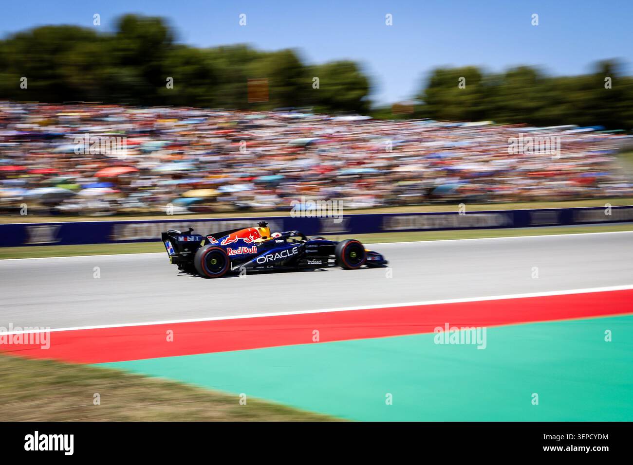 BARCELONA - Max Verstappen (Red Bull Racing) during the Formula 1 ...