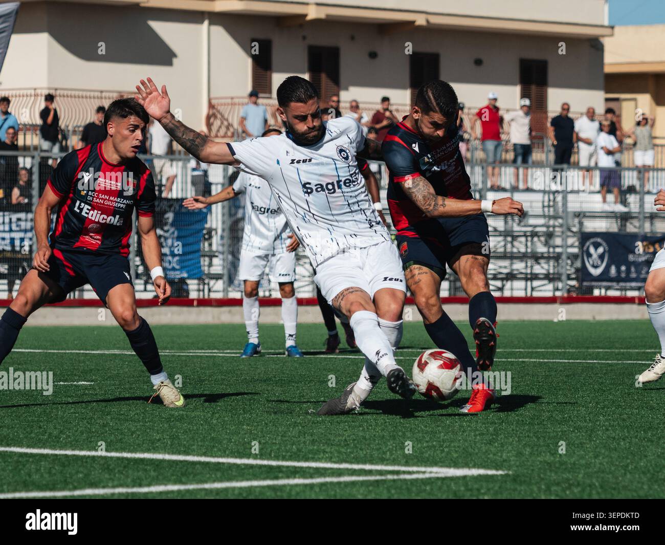 Massafra, Italy, 14 June 2026: Aguilera shots the ball during the ...
