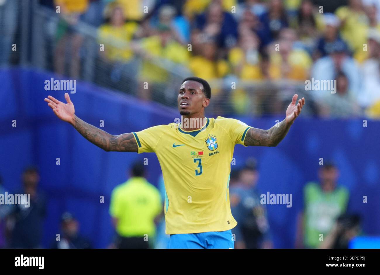 Gabriel magalhaes brazil national team hi-res stock photography and ...