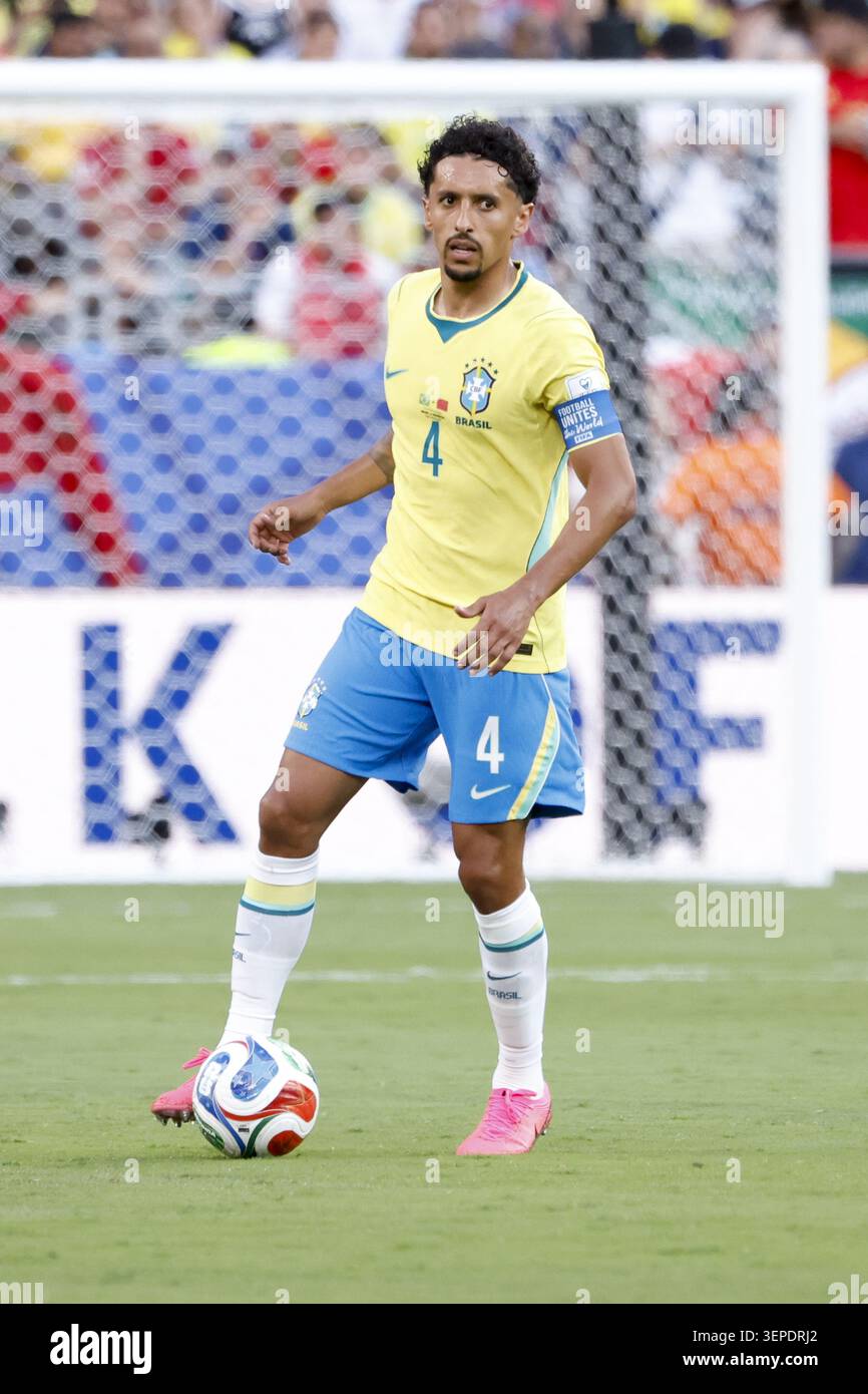 IPA85685425 - Marquinhos #4 of Brazil during the FIFA World Cup 2026 ...