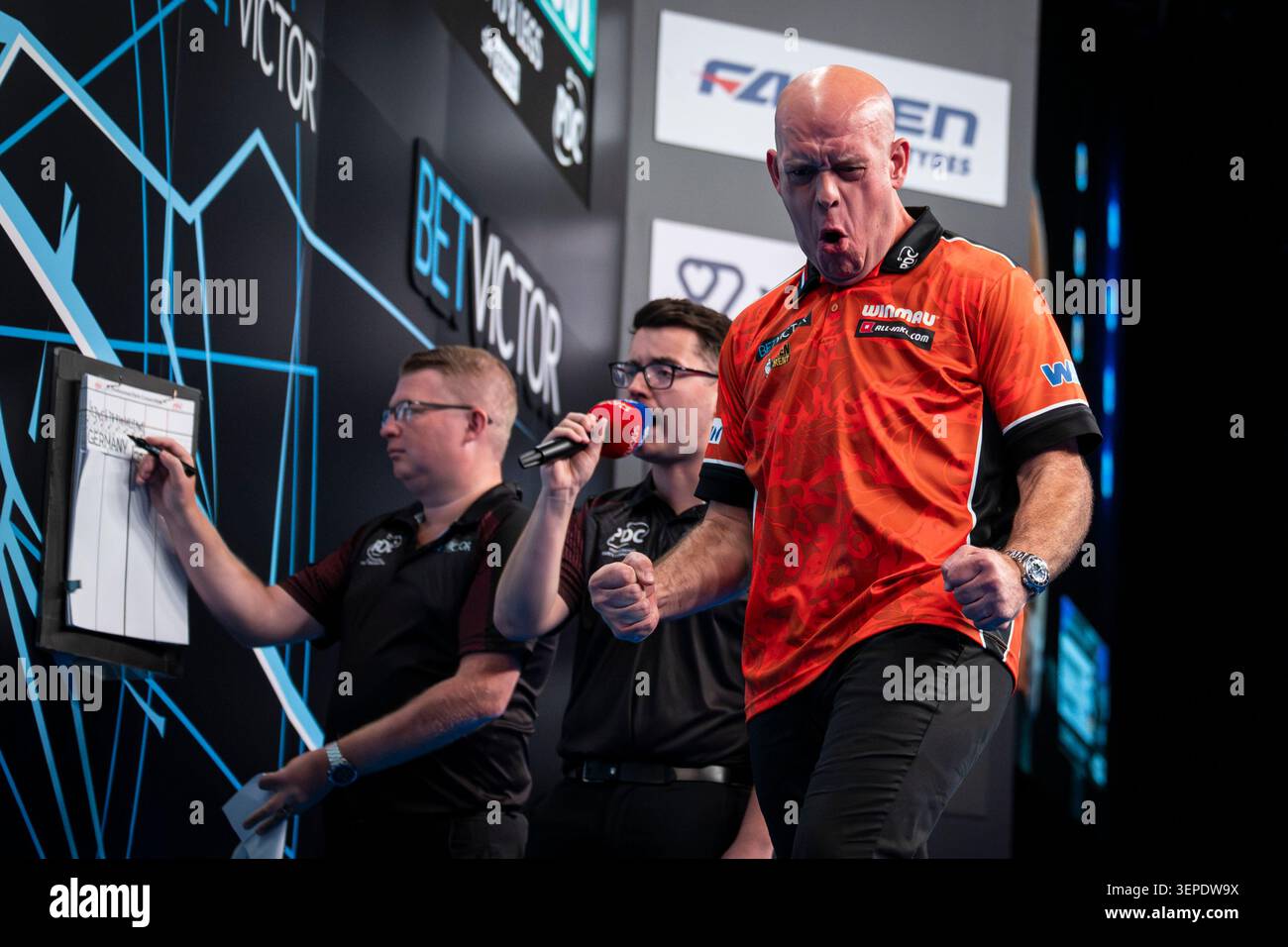 14 June 2026, Hesse, Frankfurt am Main: Darts: World Team Championship ...