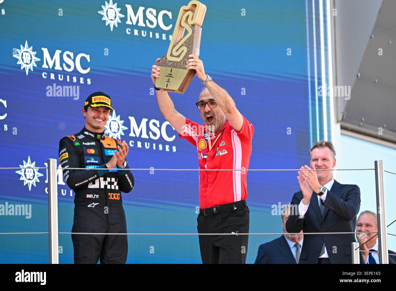 Spain, Barcelona, 14th June 2026, Carlo Santi, Lewis Hamilton, Ferrari ...