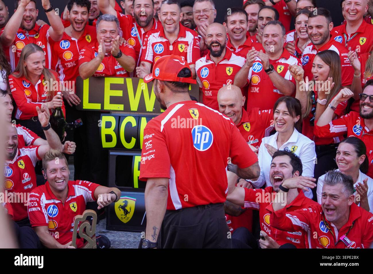 Spain, Barcelona, 14th June 2026, Lewis Hamilton, Ferrari, during the ...