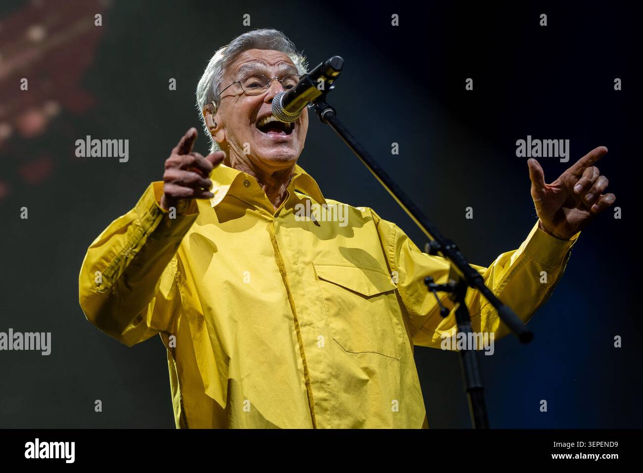 Caetano Veloso in concert. June 4, 2026. (Photo by Acero/Alter Photos ...
