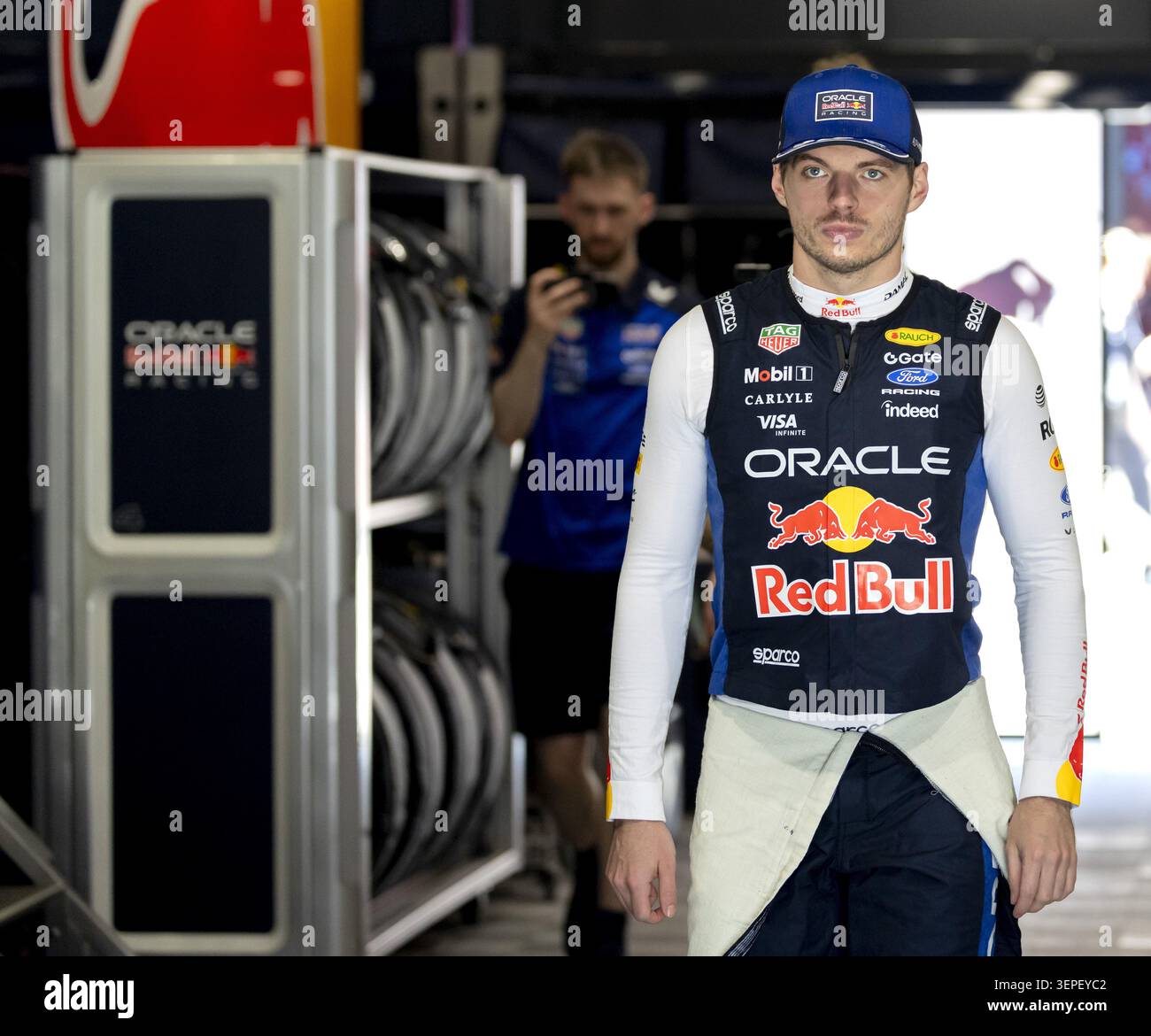 BARCELONA - Max Verstappen (Red Bull Racing) ahead of the Formula 1 ...