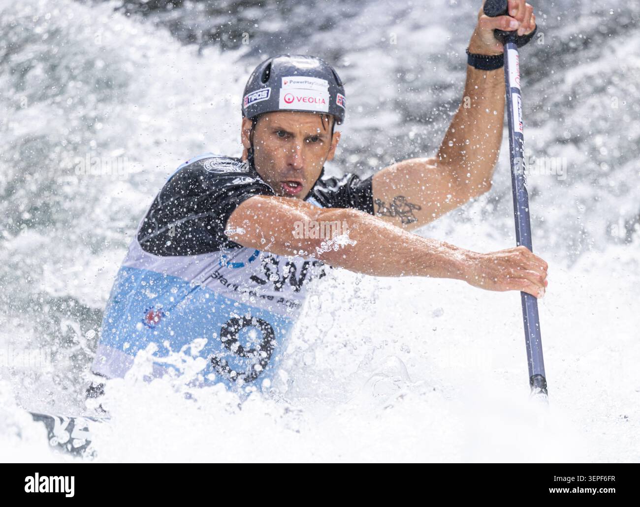 Matej Benus (SVK), Einer Canadier, C1, Männer; ICF Kanu Slalom Weltcup ...