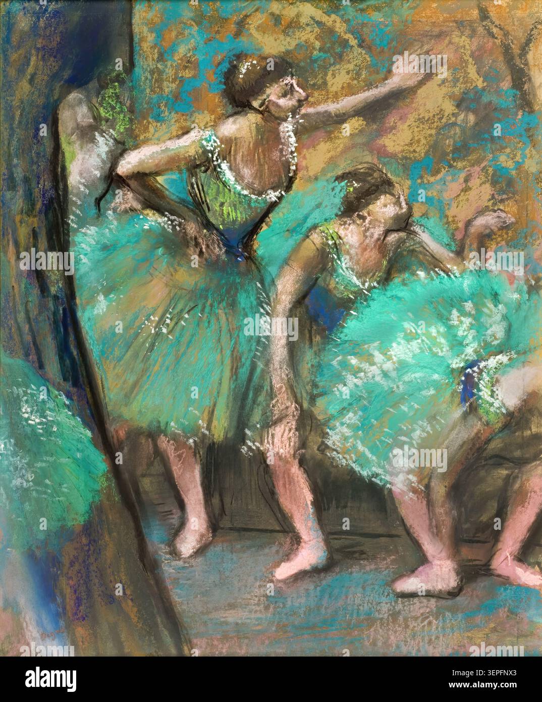 Edgar Degas - The Dancers Stock Photo - Alamy