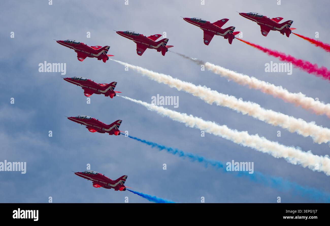 RAF Cosford, United Kingdom. Sunday 14th June 2026; The Royal Air Force ...
