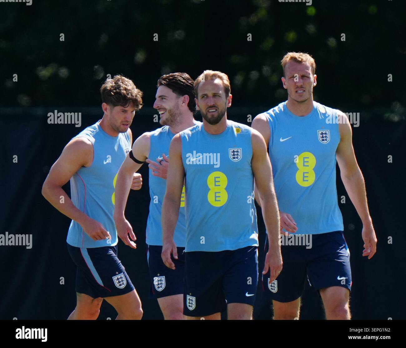 England's Harry Kane during a training session at Swope Soccer Village ...