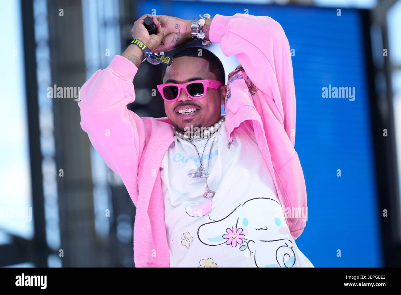 Adamn Killa performs at Summer Smash on Sunday, June 14, 2026, at the ...