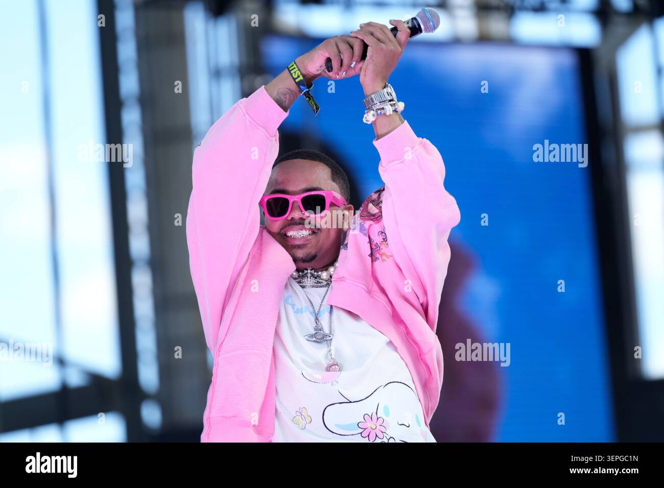 Adamn Killa performs at Summer Smash on Sunday, June 14, 2026, in ...