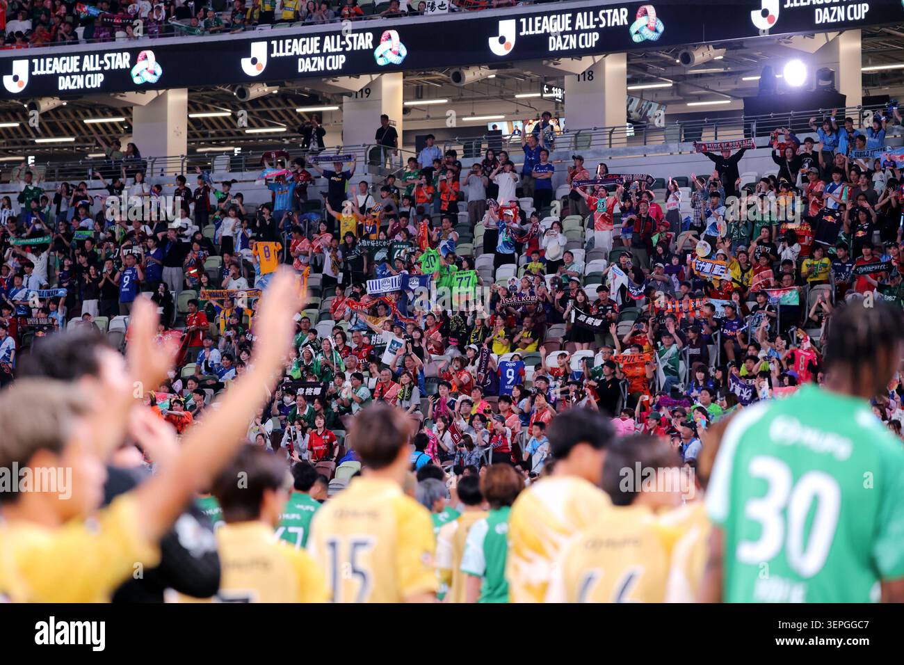 Tokyo, Japan. 13th June, 2026. fans Football/Soccer : J.LEAGUE ALL-STAR ...