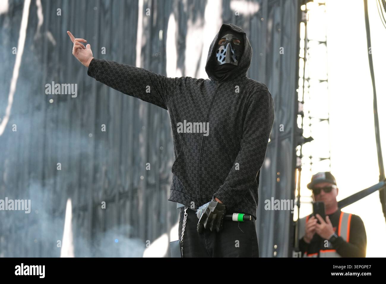 Esdeekid performs at Summer Smash on Sunday, June 14, 2026, in ...