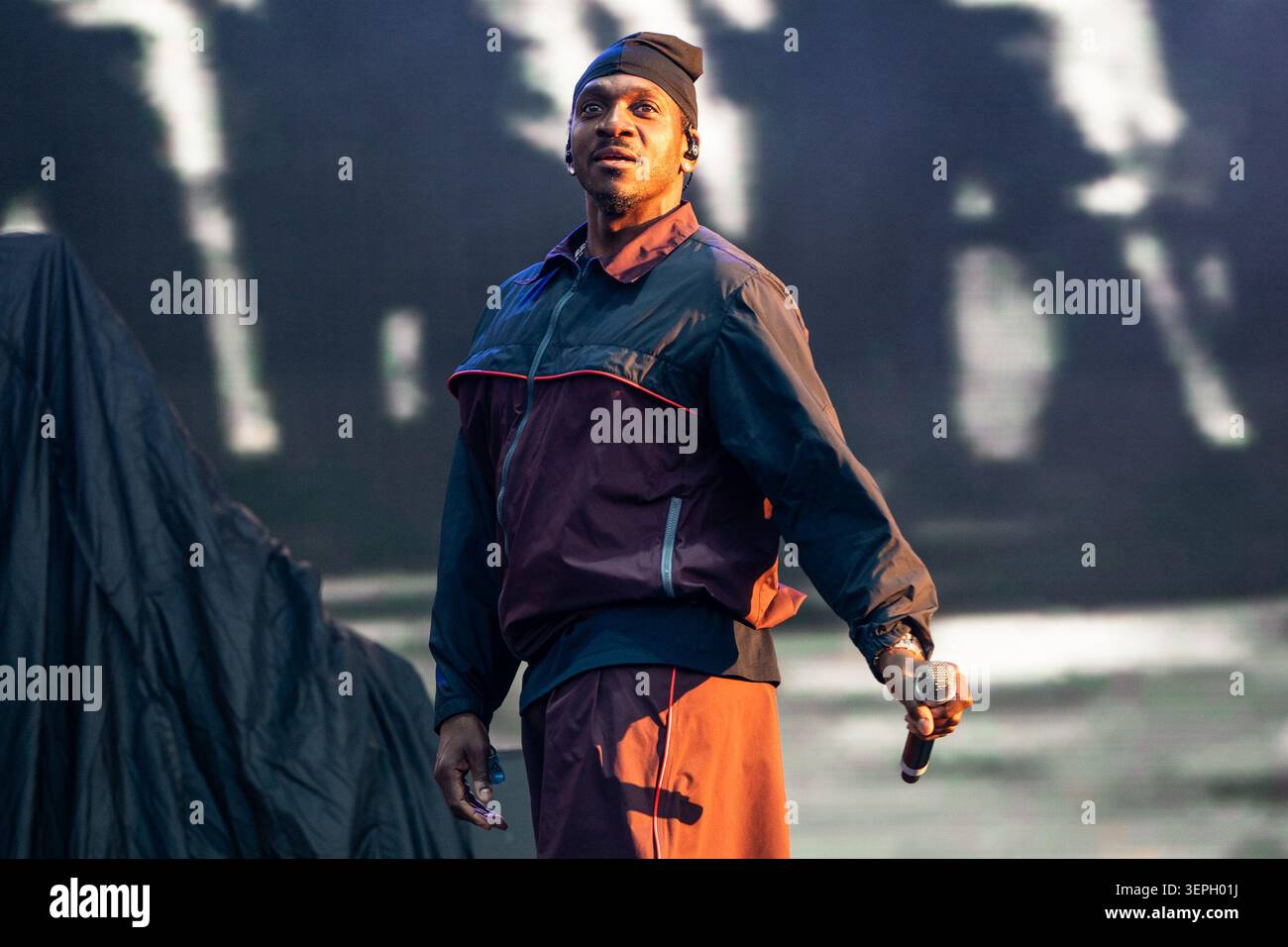 Pusha T of Clipse performs Bonnaroo Music & Arts Festival on Sunday ...