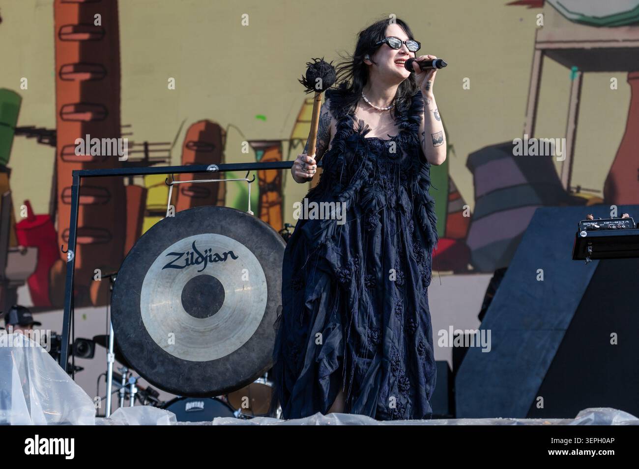 Japanese Breakfast performs during Bonnaroo Music & Arts Festival on ...