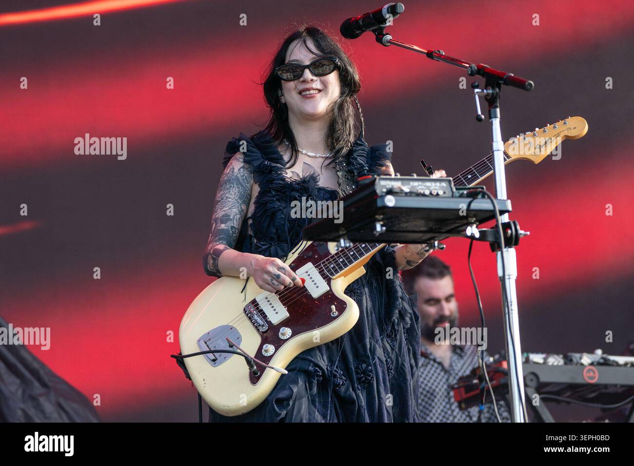 Japanese Breakfast performs during Bonnaroo Music & Arts Festival on ...