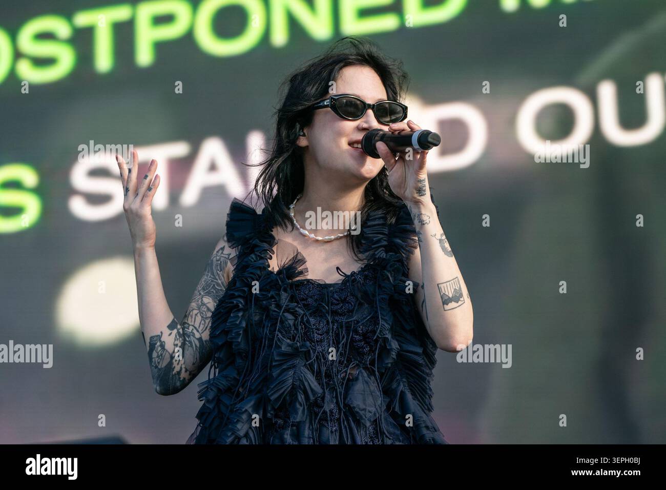Japanese Breakfast performs during Bonnaroo Music & Arts Festival on ...