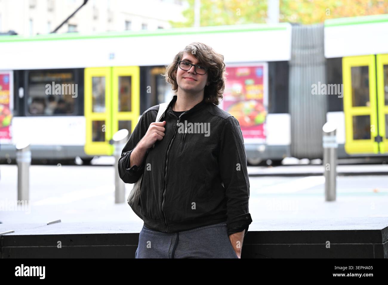 Ayden Cronk poses for a photo after speaking to AAP in Melbourne ...