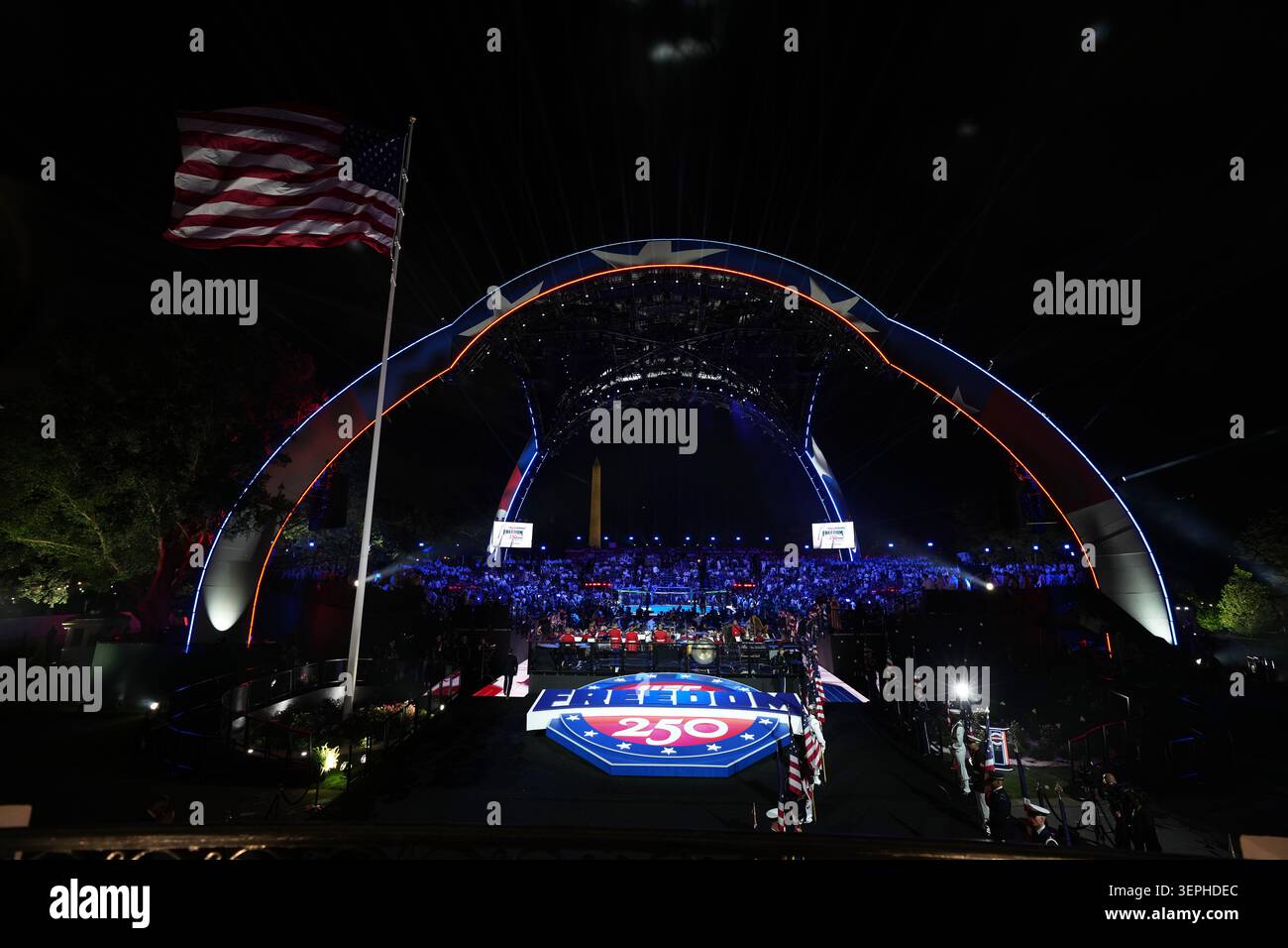 UFC Freedom 250 takes place on the South Lawn of the White House ...