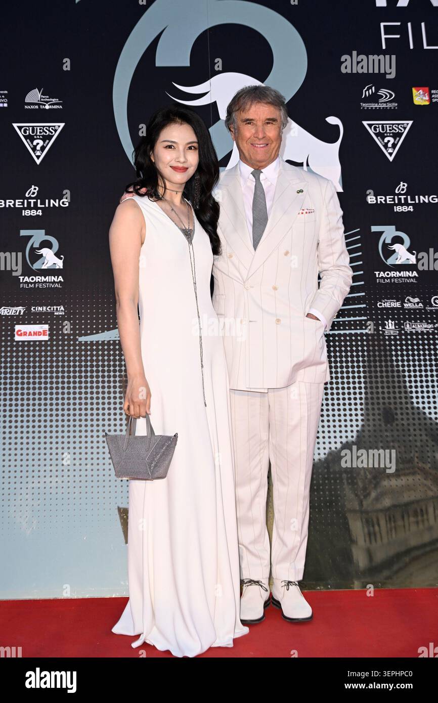 Liu Tao , Brunello Cucinelli 72nd Taormina Film Festival Red carpet 3rd ...