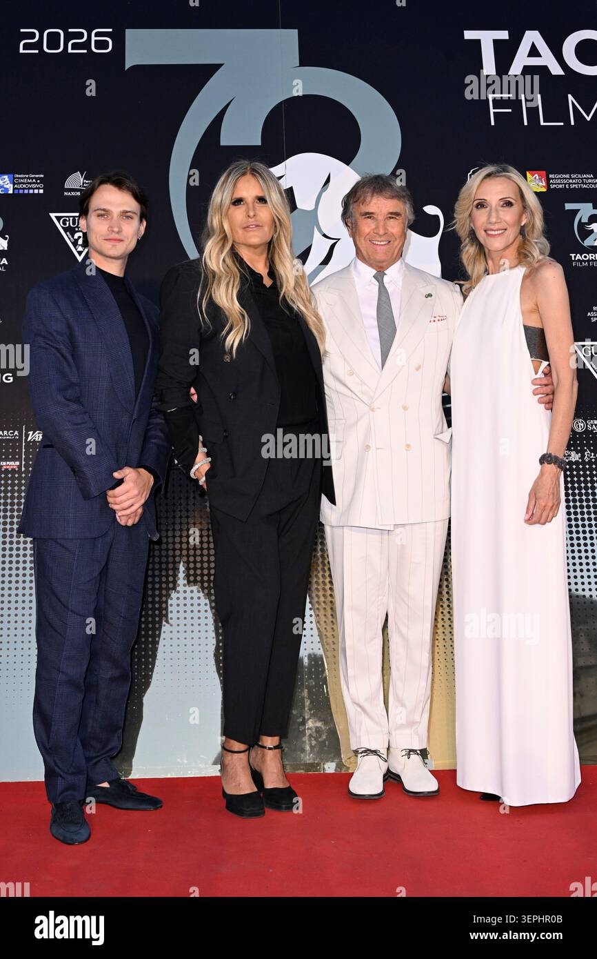 Saul Nanni , Tiziana Rocca , Brunello Cucinelli , Helen Hoehne 72nd ...