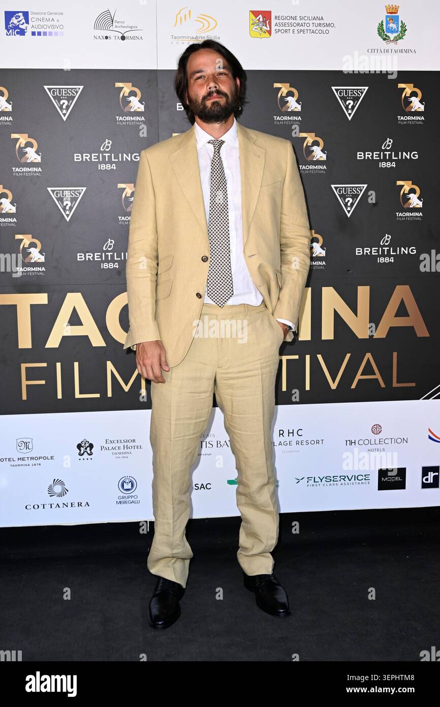 Daniel Zovatto 72nd Taormina Film Festival Photocall of the movie -Bear ...