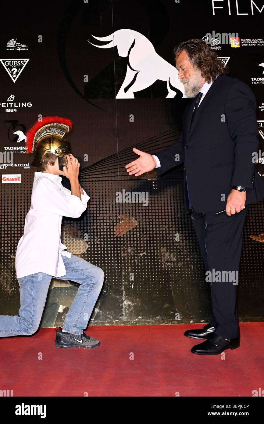 72nd Taormina Film Festival 4th Evening red carpet Taormina, Italy ...
