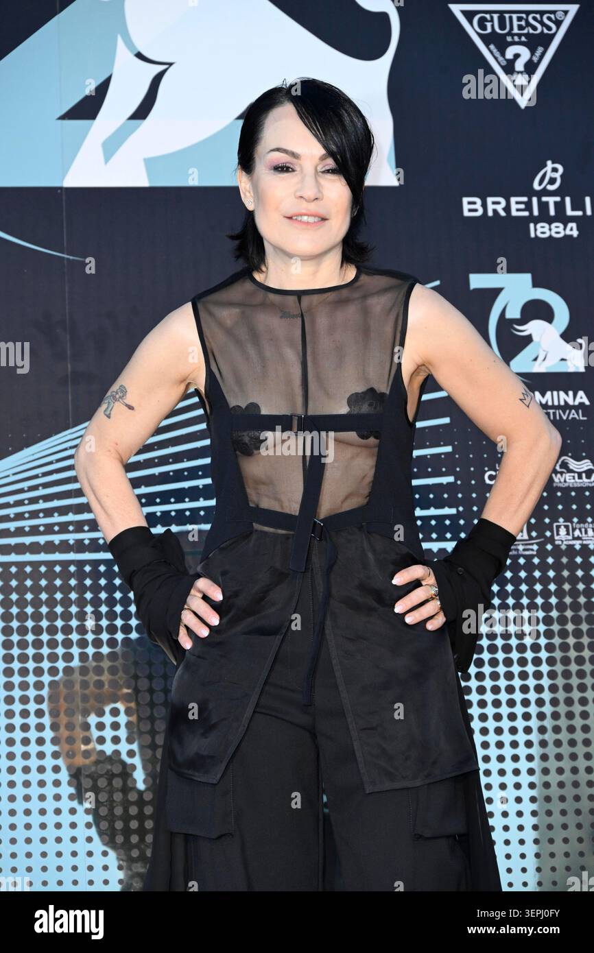 Alexia 72nd Taormina Film Festival 4th Evening red carpet Taormina ...