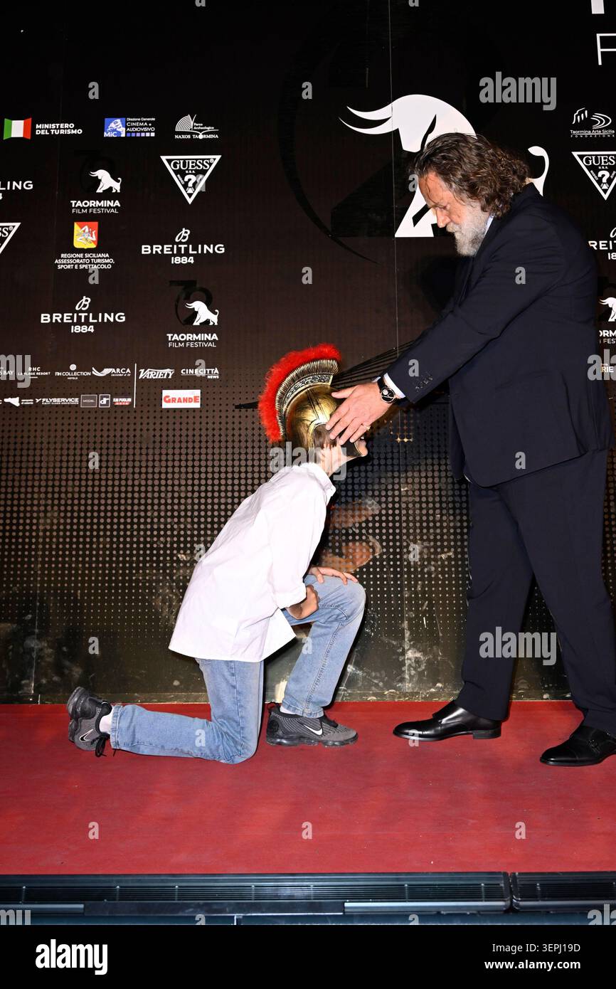 72nd Taormina Film Festival 4th Evening red carpet Taormina, Italy ...