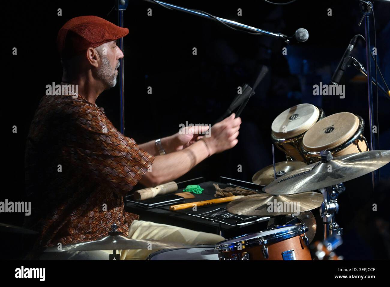 Elias Kacomanolis Carmen Souza concert Blue Note - Milan, Italy. 13th ...