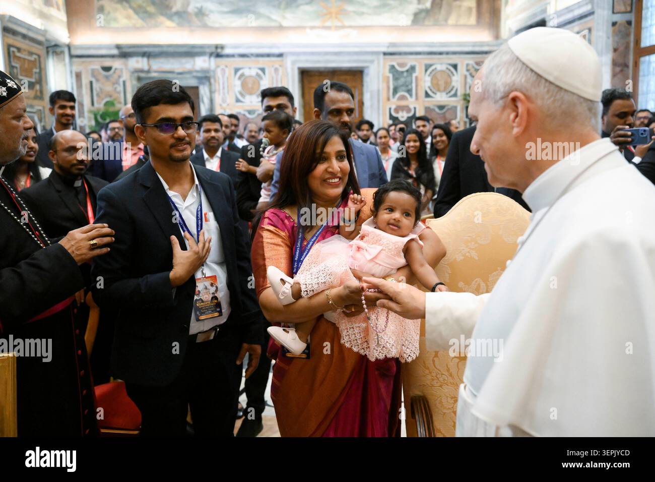 IPA85714748 - Italy, Rome, Vatican, June 15, 2026. Pope Leo XIV ...