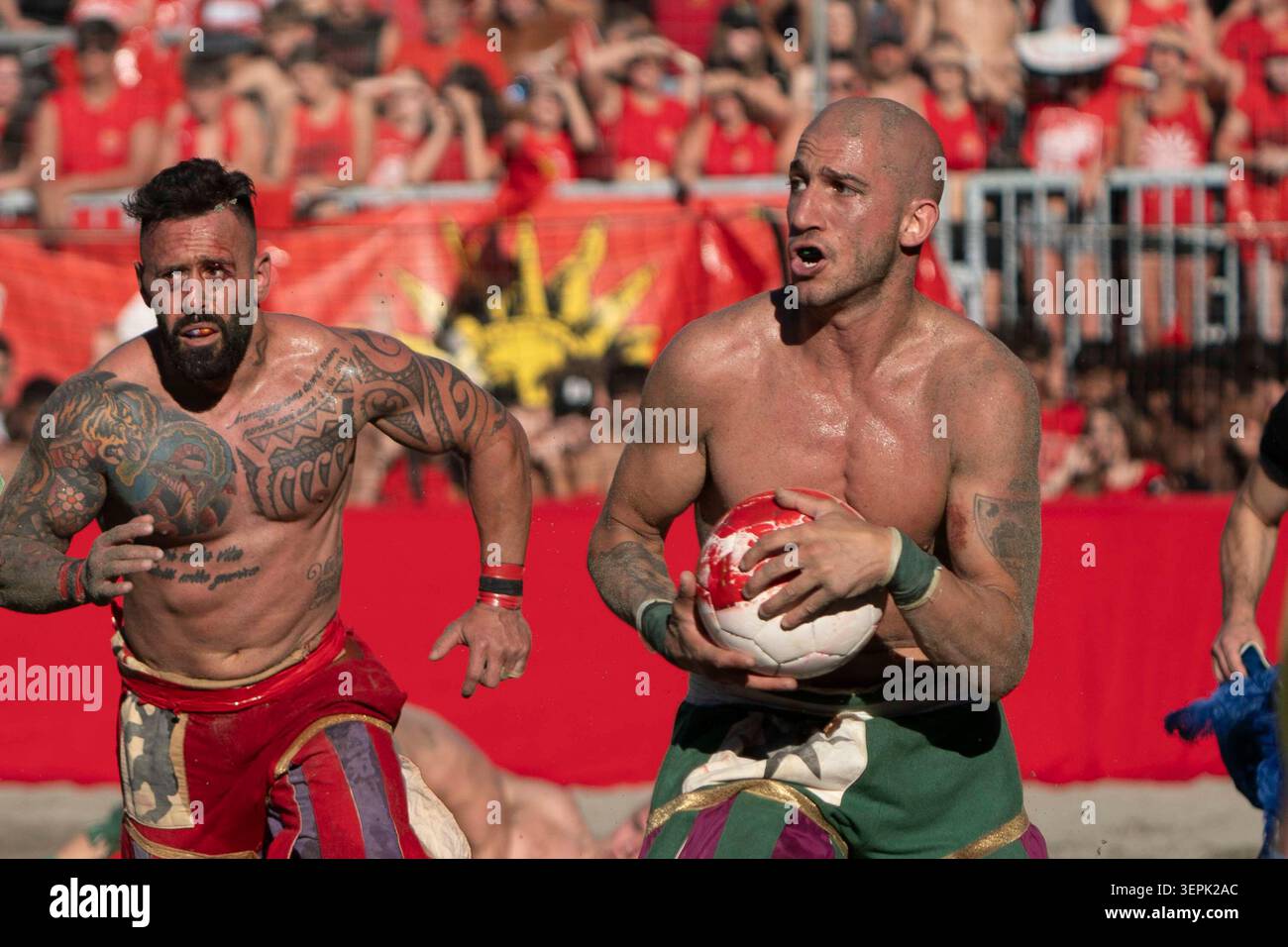 IPA85654700 - Florence, Historic Florentine Soccer Match: Reds vs ...