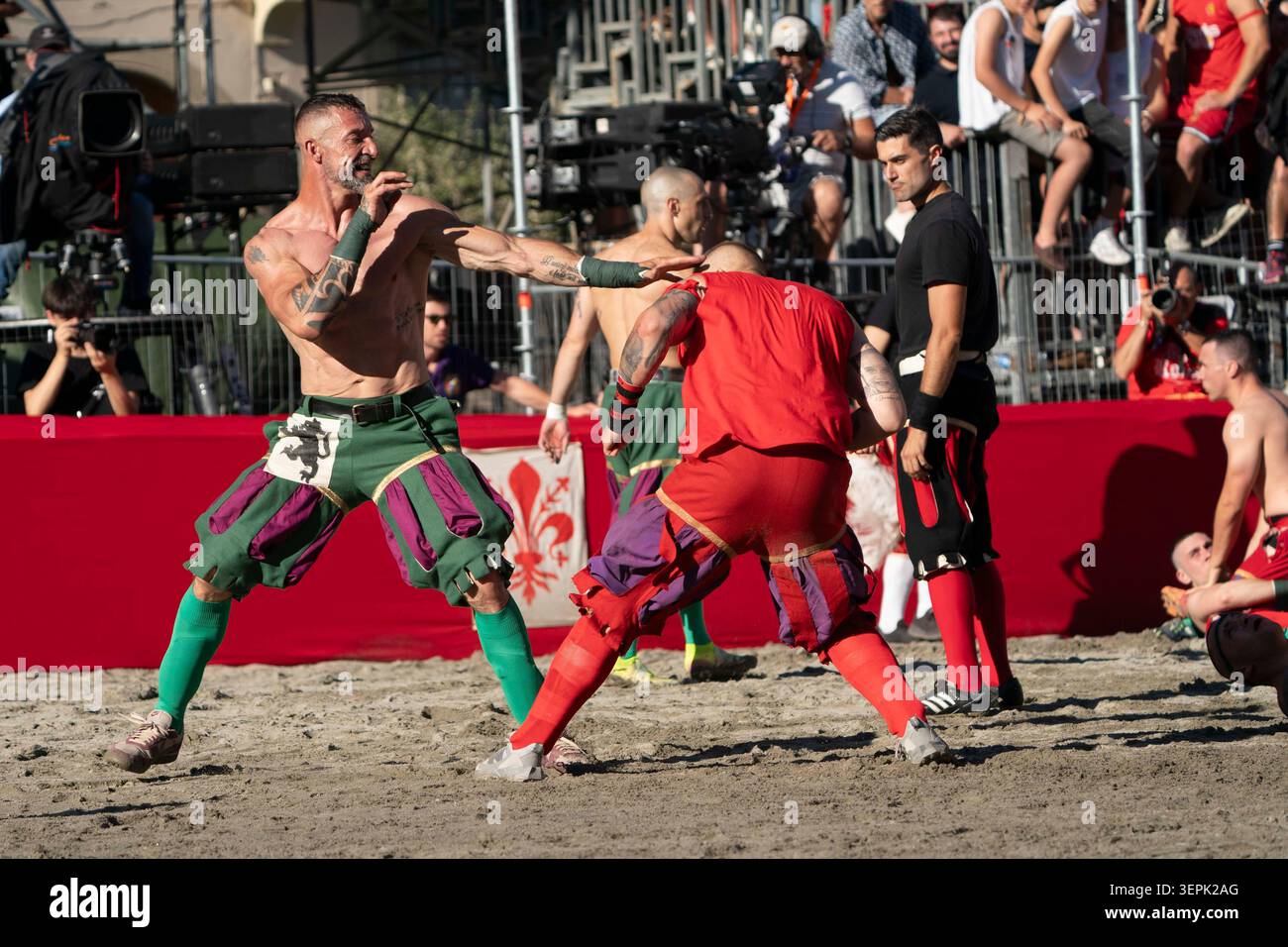 IPA85654668 - Florence, Historic Florentine Soccer Match: Reds vs ...