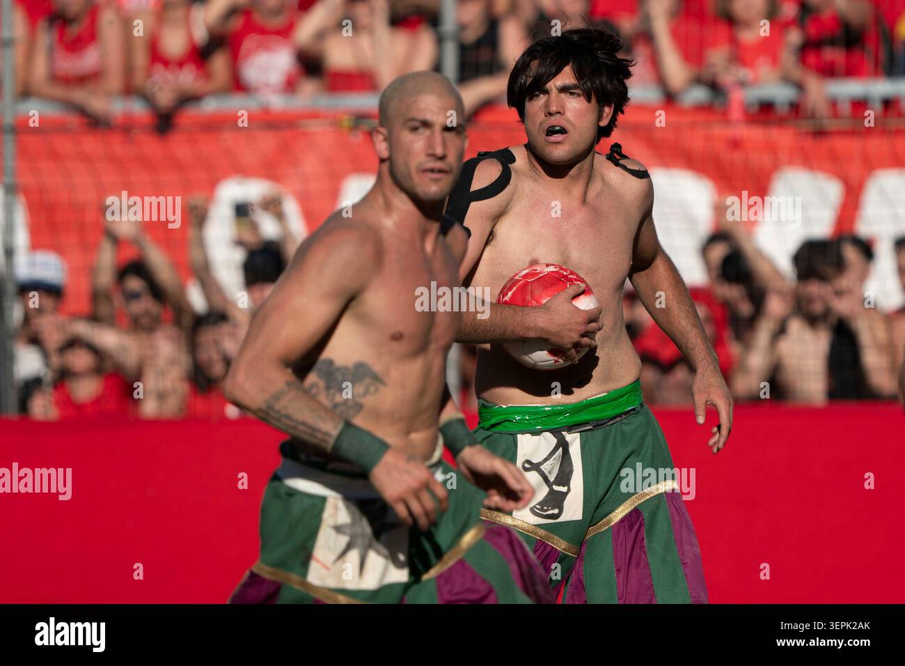 IPA85654688 - Florence, Historic Florentine Soccer Match: Reds vs ...