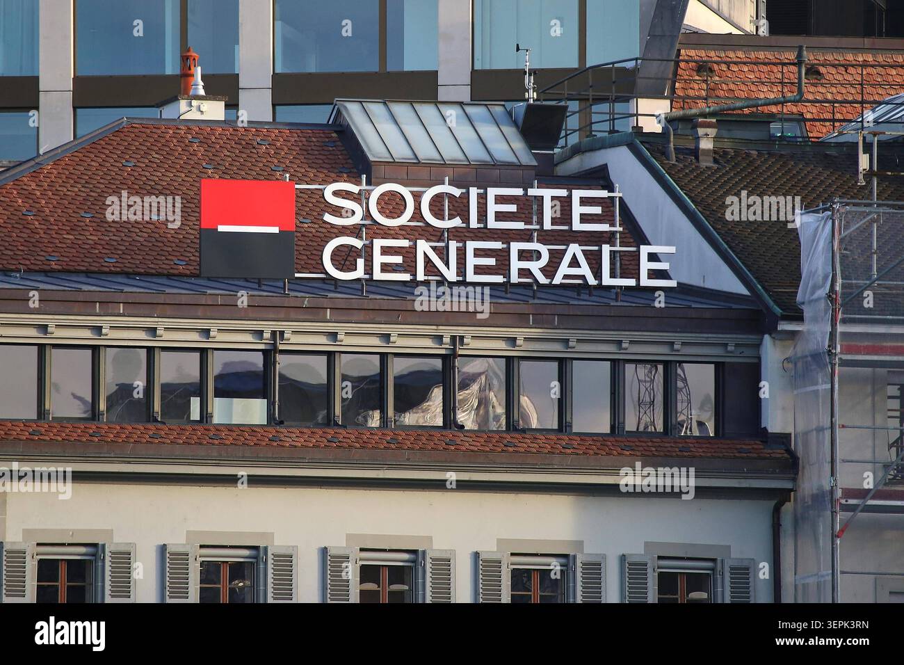 Genf, Schweiz, 13.06.2026: Société Générale *** Geneva, Switzerland, 13 ...
