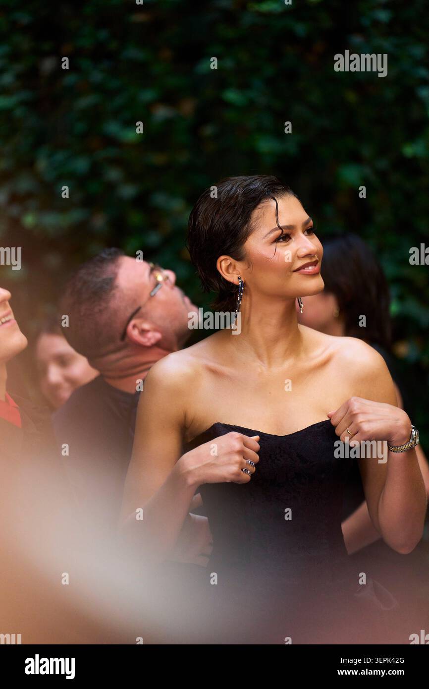 Zendaya attends 'Spiderman: Brand new day' Photocall at Four Seasons ...