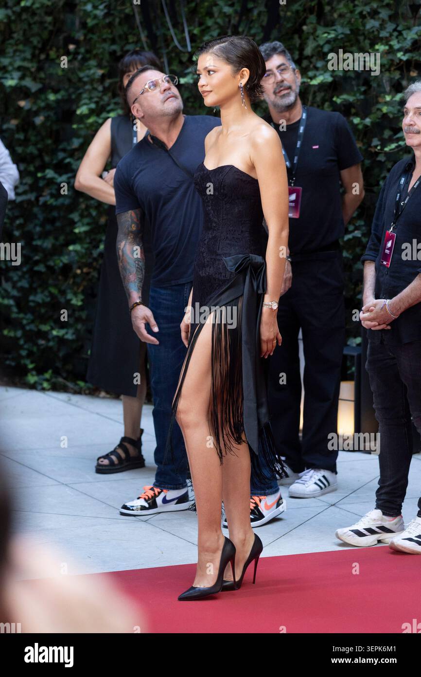 Zendaya attended 'Spider-Man: Brand New Day' Photocall at Four Seasons ...