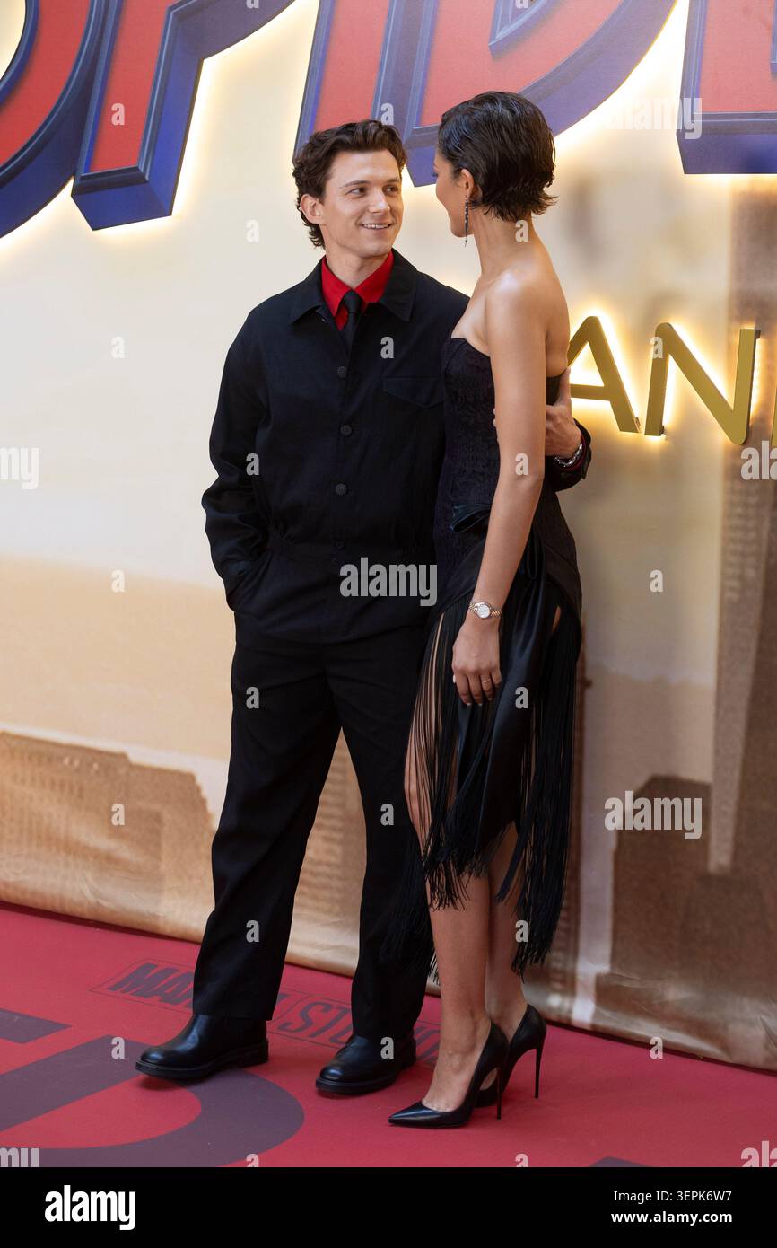 Tom Holland and Zendaya attended 'Spider-Man: Brand New Day' Photocall ...