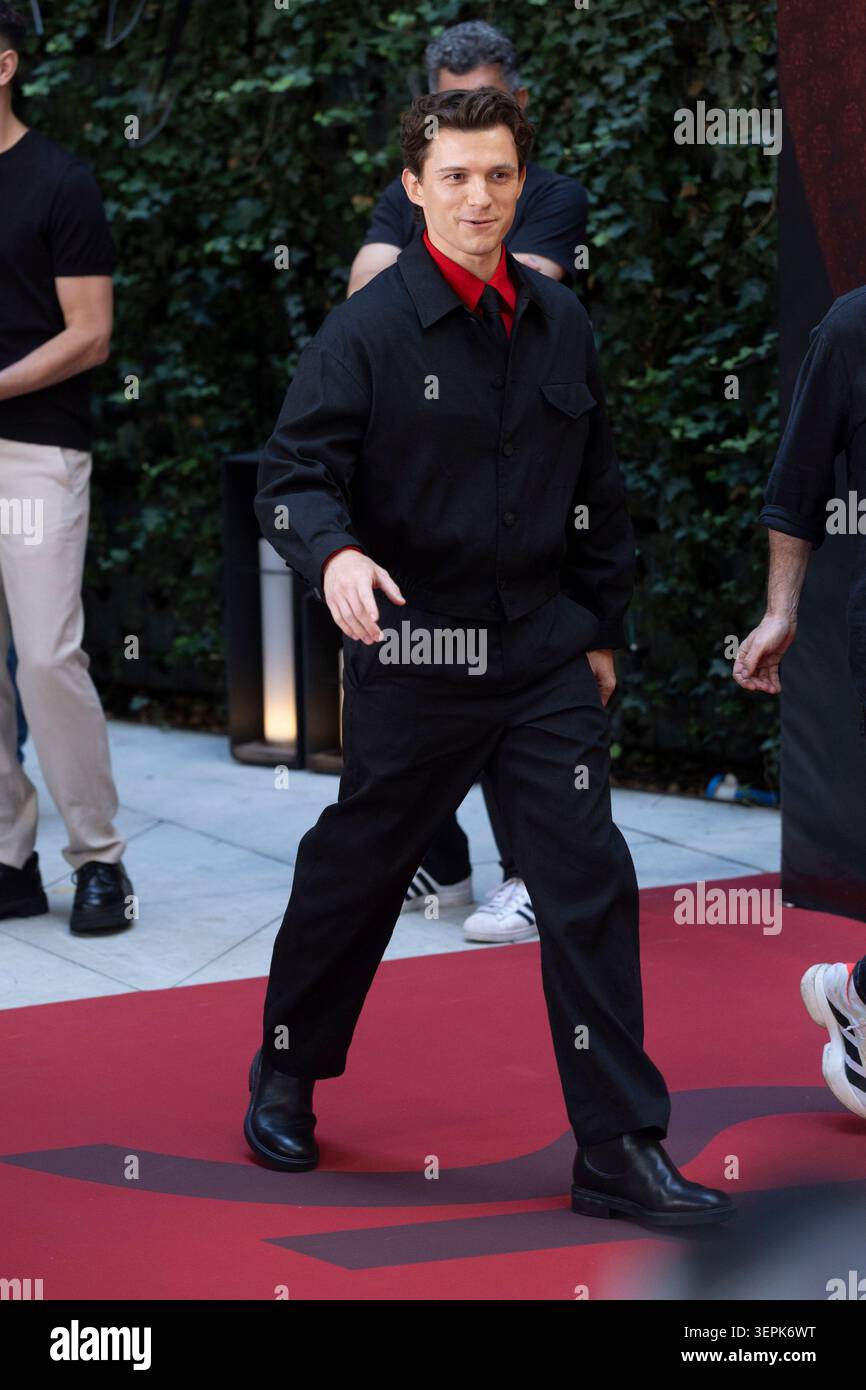 Tom Holland attended 'Spider-Man: Brand New Day' Photocall at Four ...