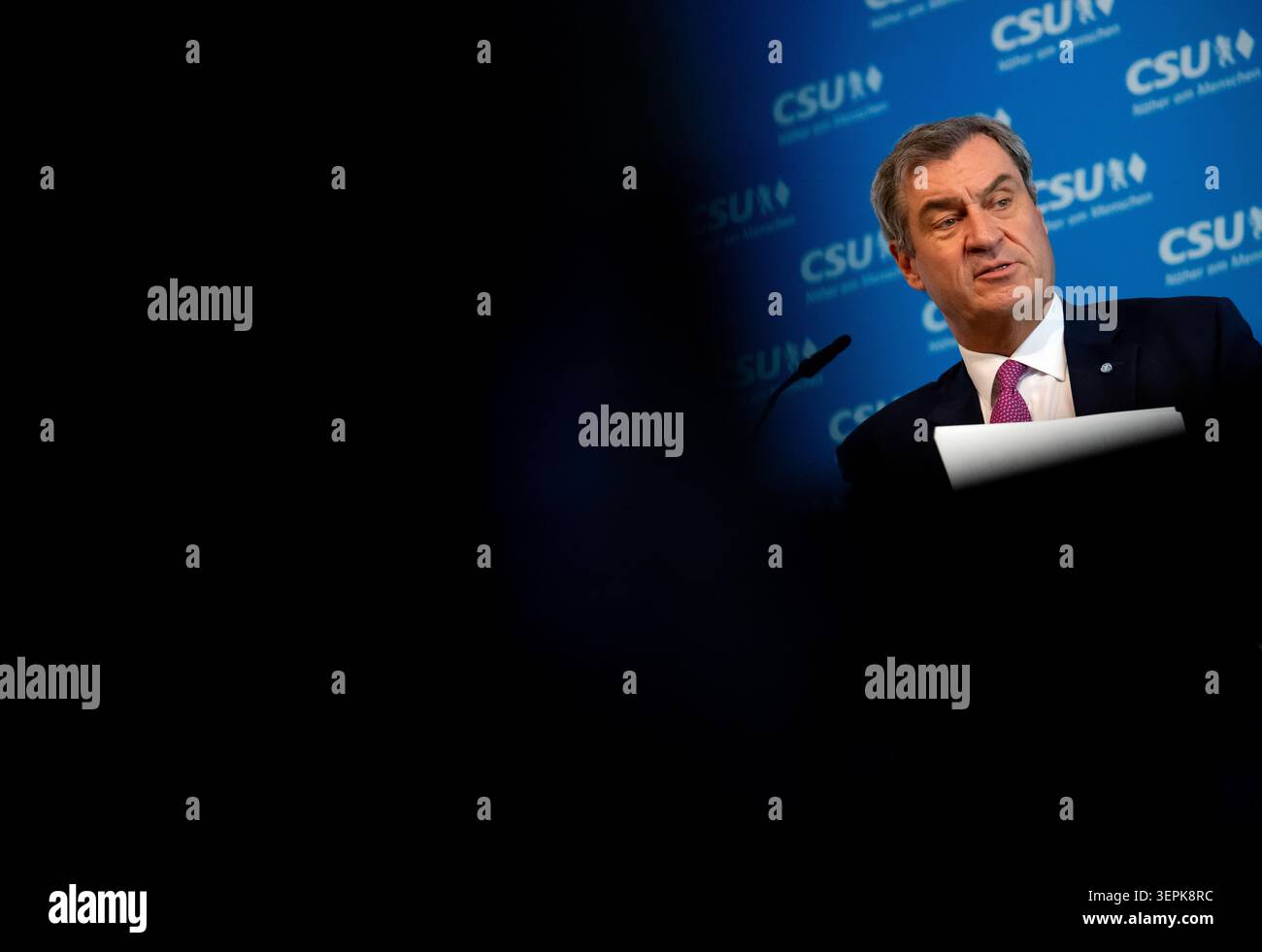 15 June 2026, Bavaria, Munich: Markus Söder (CSU), Minister-President ...