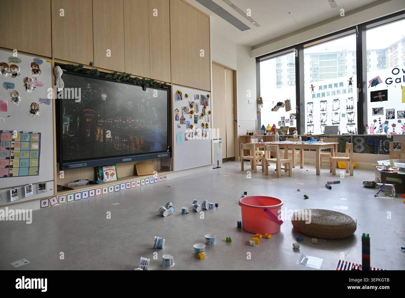 A general showing a playing room of Harrow Little Lions Kindergarten ...