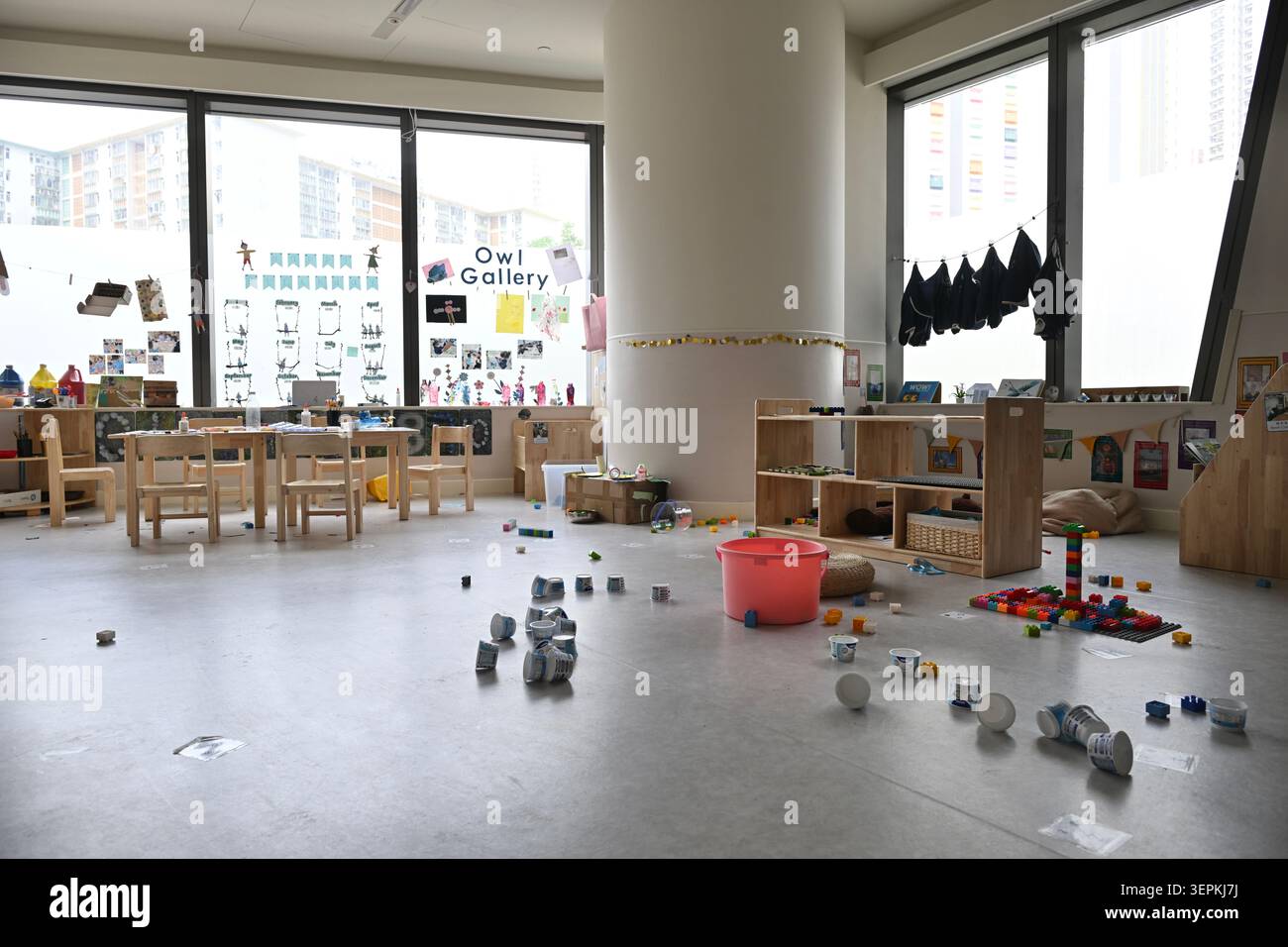 A general showing a study room of Harrow Little Lions Kindergarten ...